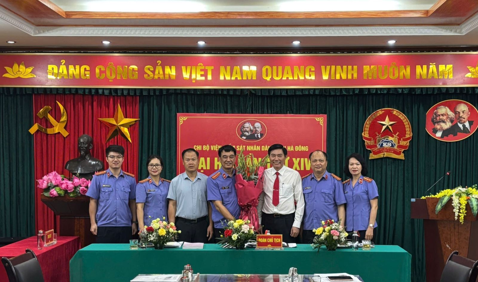 Chi bộ Viện KSND quận Hà Đông tổ chức thành công Đại hội Chi bộ lần thứ XIV, nhiệm kỳ 2025 – 2030